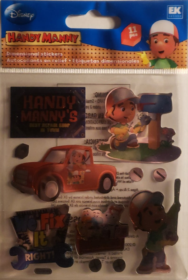 Jolee's by you Boutique Dimensional Sticker - handy manny - medium pac – Dies...to die for