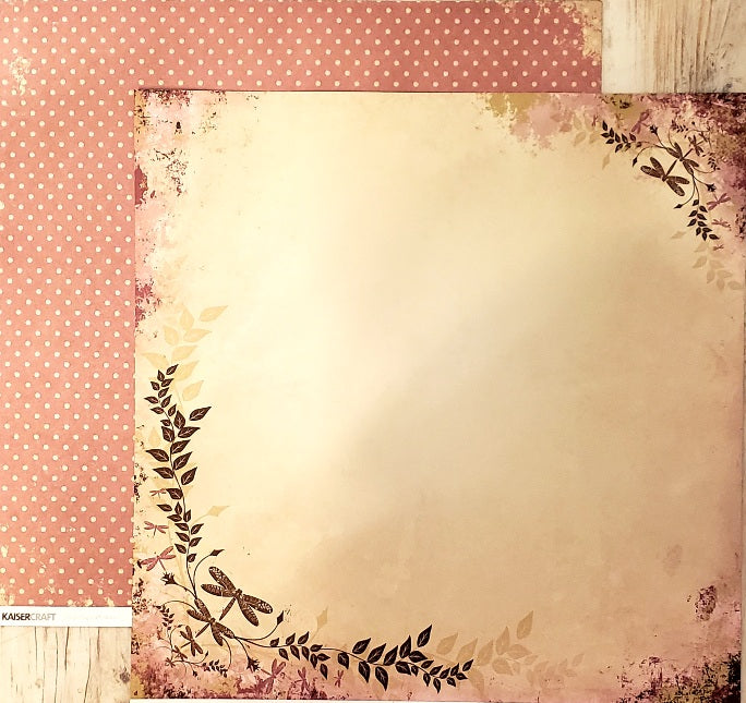 Kaiser crafts kaiserscrapbook - double Sided paper 12 x 12 - dancing J ...