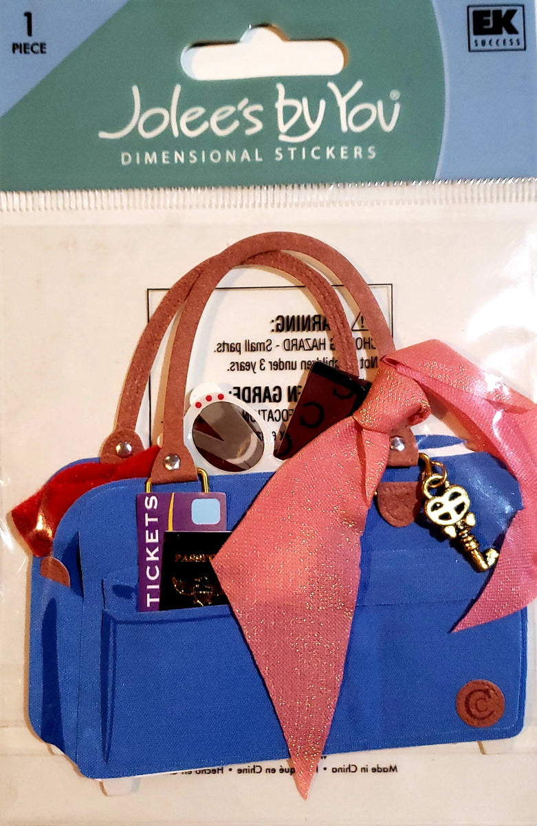 Jolee's Boutique Dimensional Sticker - small pack - carry on – Dies ...