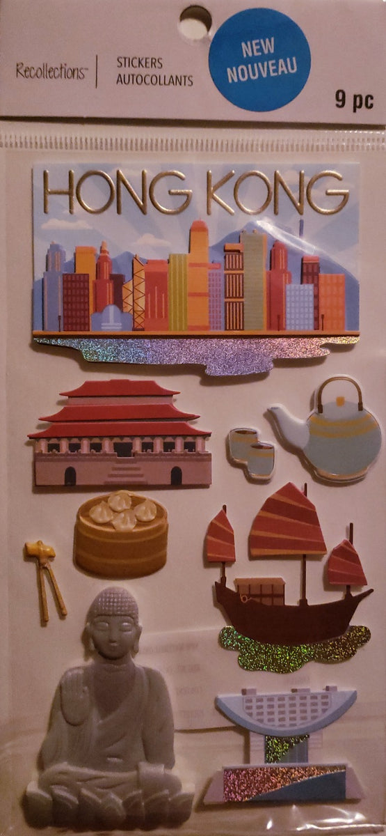 Recollections - dimensional sticker - Hong Kong – Dies...to die for