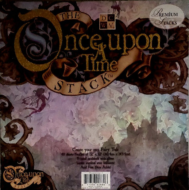 Die cuts with a view Paper stack 12"X12" - once upon a time stack ...