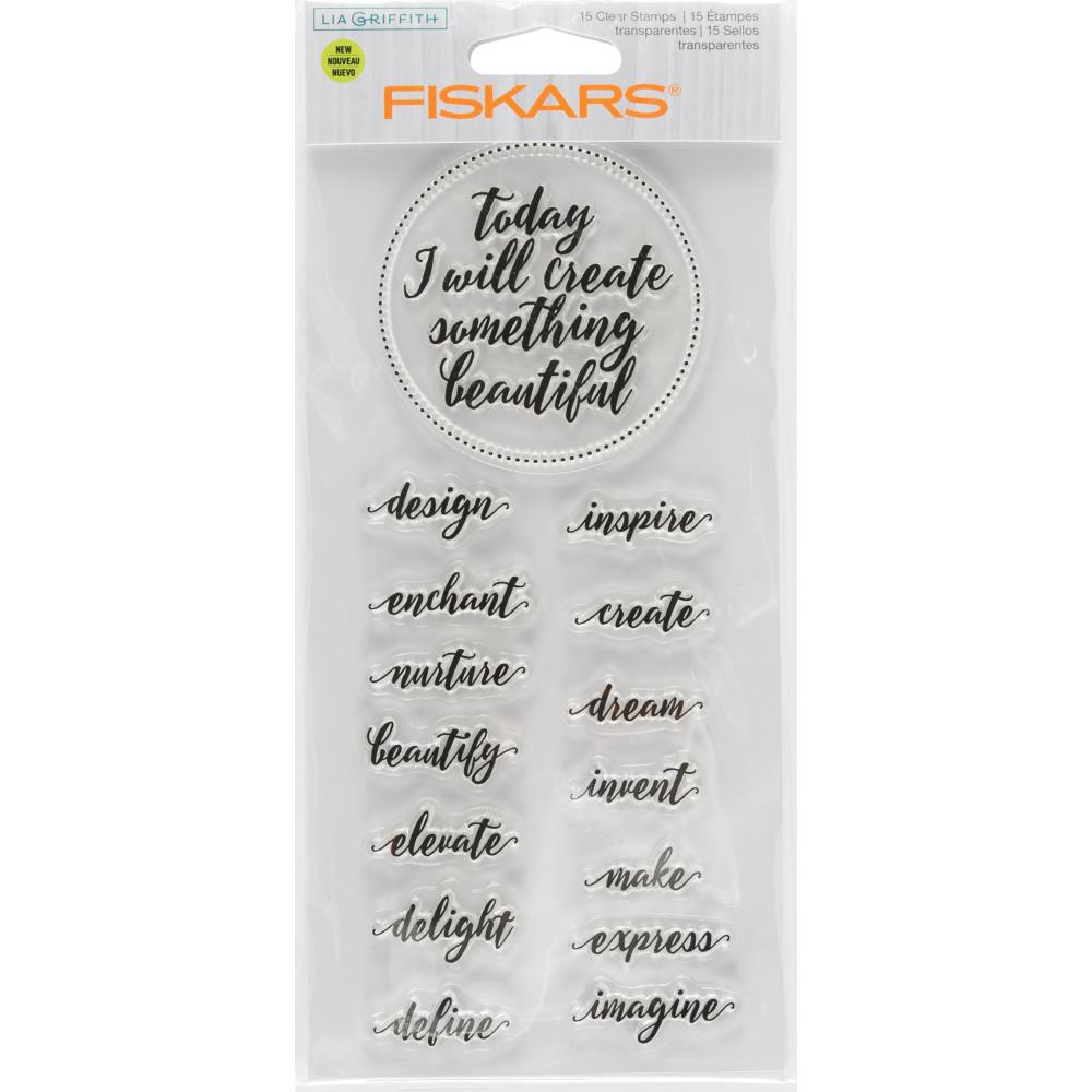 Fiskars Lia Griffith 4"X 8" Stamps - Craft Inspiration – Dies...to die for