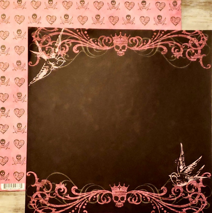 Rusty Pickle Ching Shih Pirate Princess double sided paper 12 x 12 ...