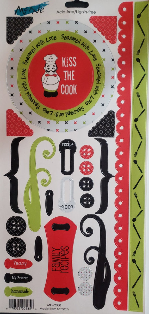 Moxxie - cardstock sticker sheet - made from scratch – Dies...to die for