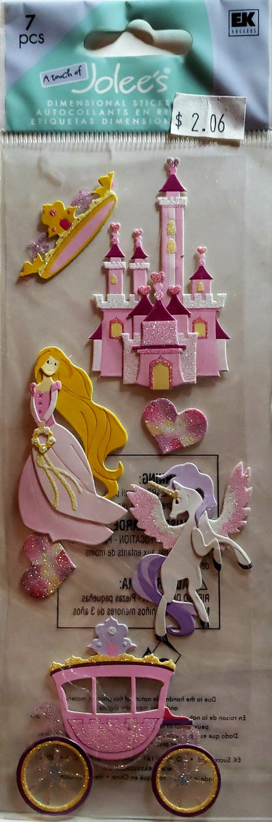 Jolee's Boutique Dimensional Sticker a touch of - Princess – Dies...to ...