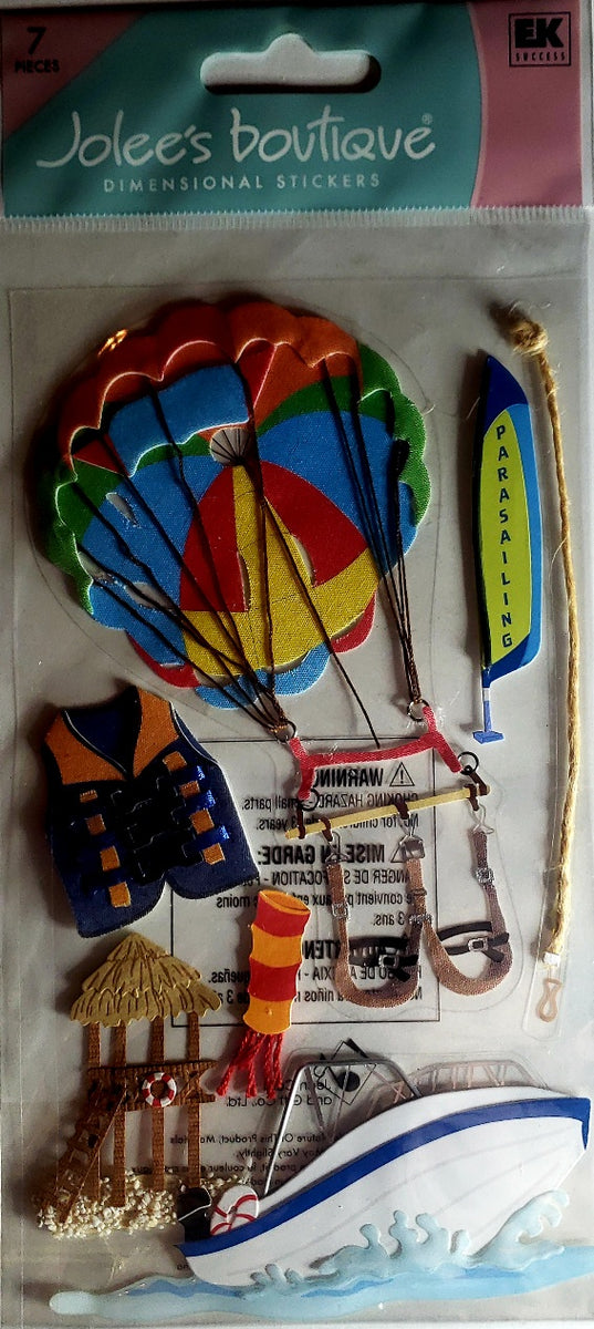 Jolee's Boutique Dimensional Sticker - parasailing - large pack – Dies ...