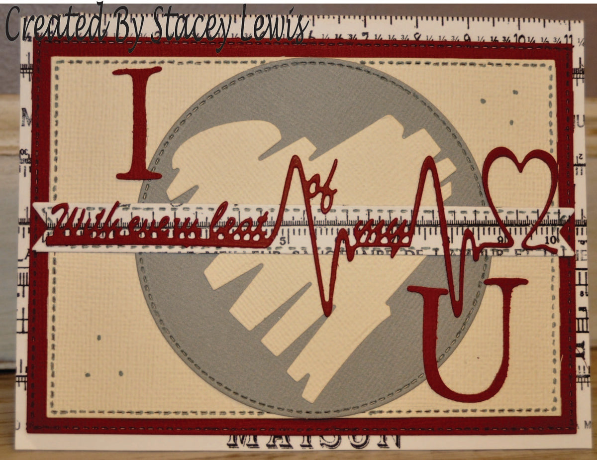 Dies ... to die for metal cutting die - Large scribble heart – Dies ...